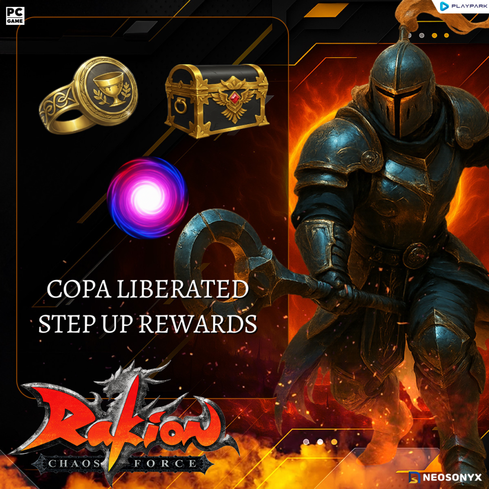 PlayMall WebShop: COPA Liberated Step Up Promo | Rakion SEA by PlayPark